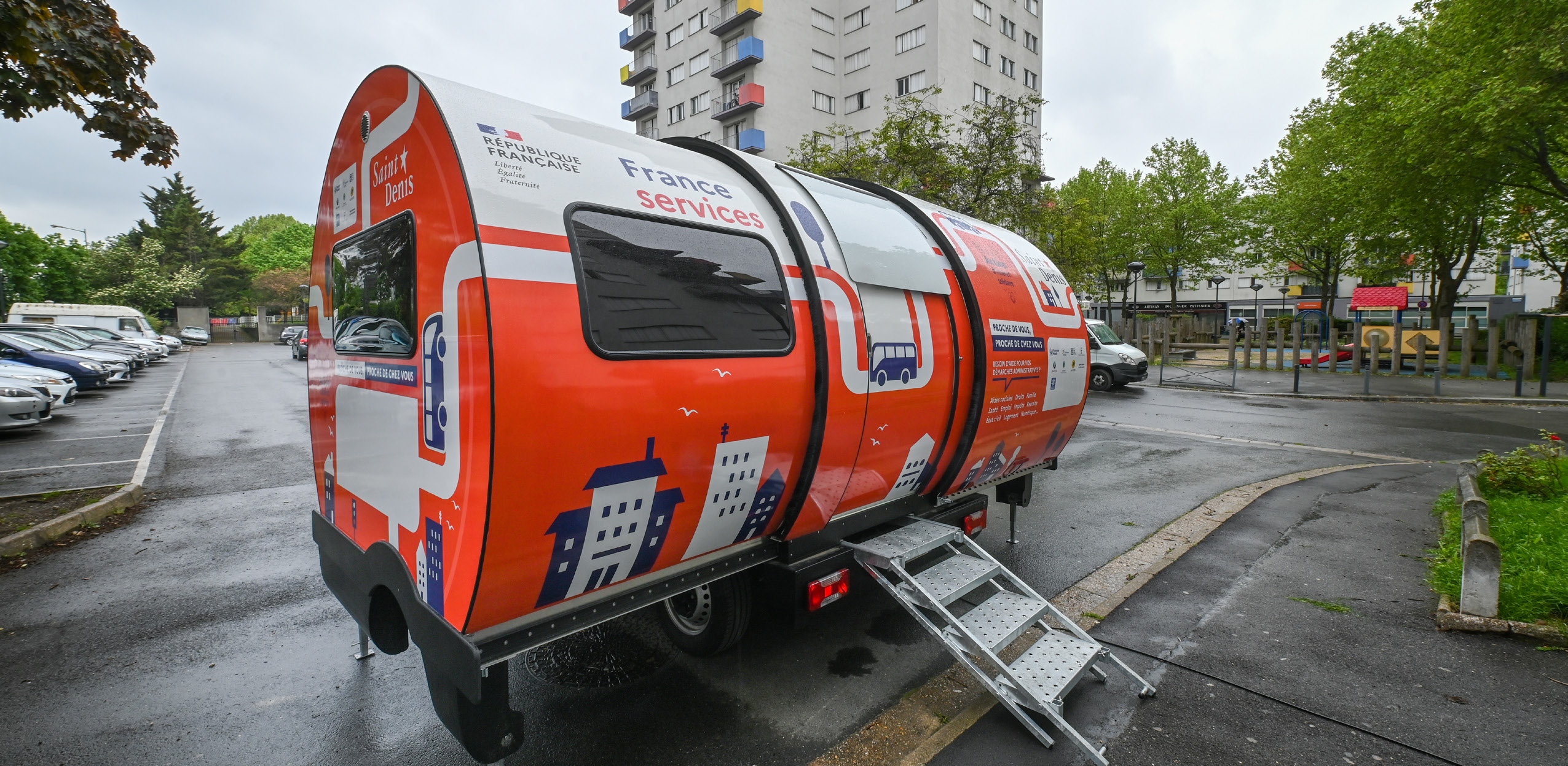 Le bus France services | Commune nouvelle de Saint-Denis
